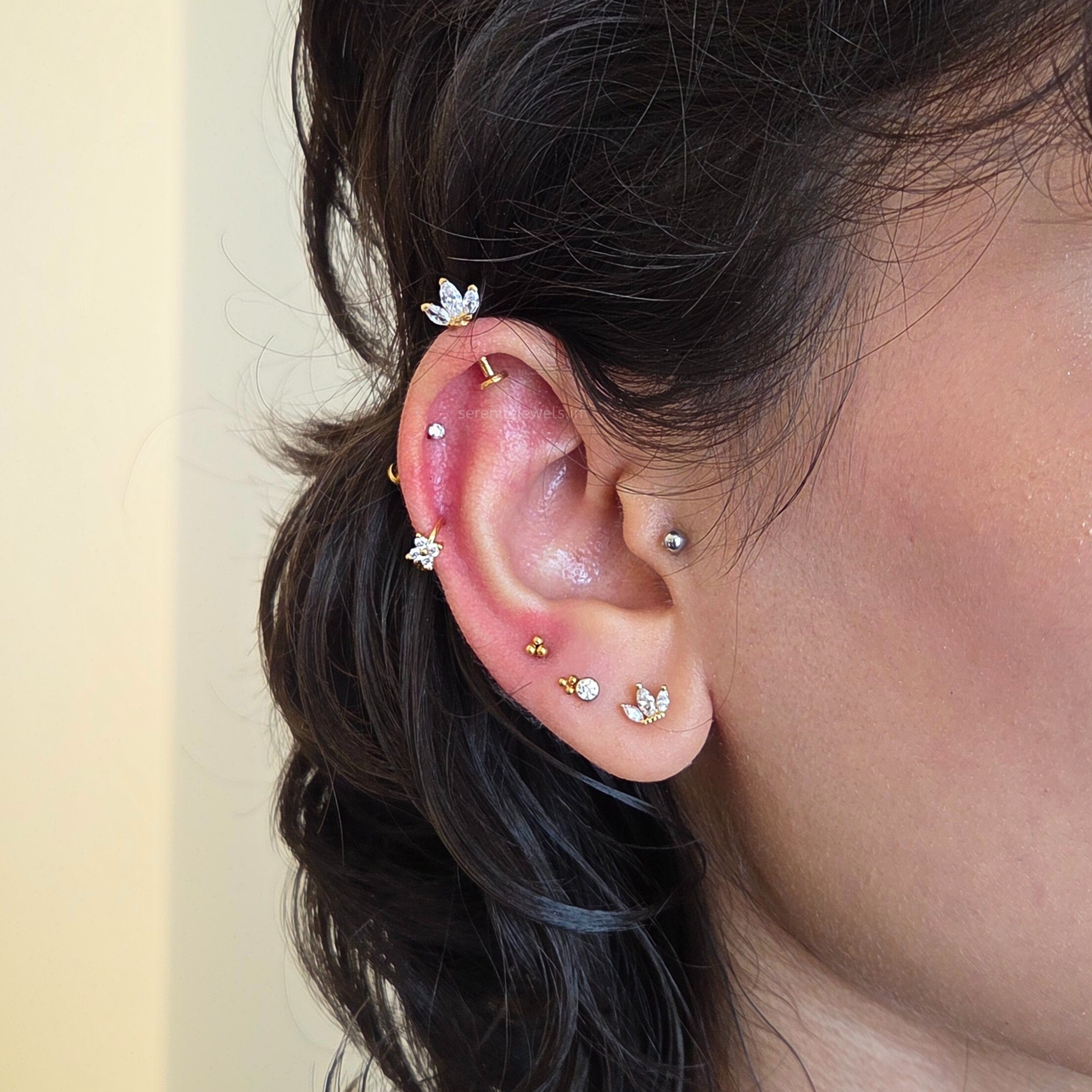 Bugadi Stud Earring – Serenity Jewels