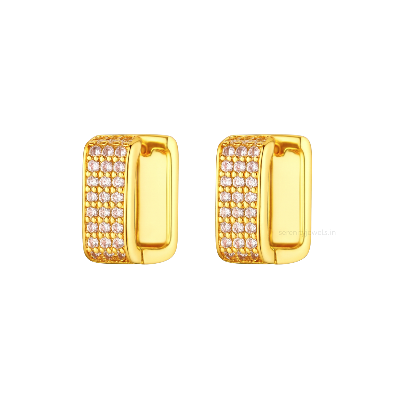 Finesse Hoops - PAIR – Serenity Jewels