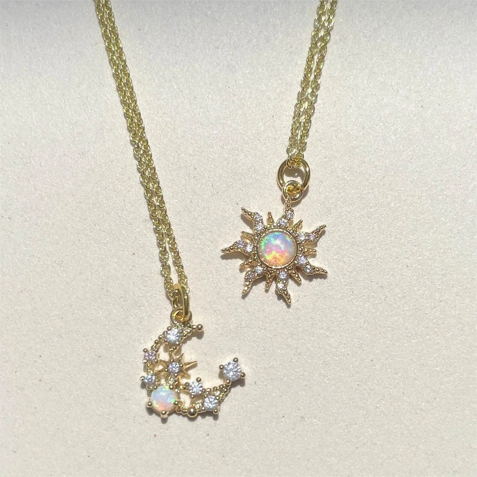 Celestial Opal Pendants – Serenity Jewels