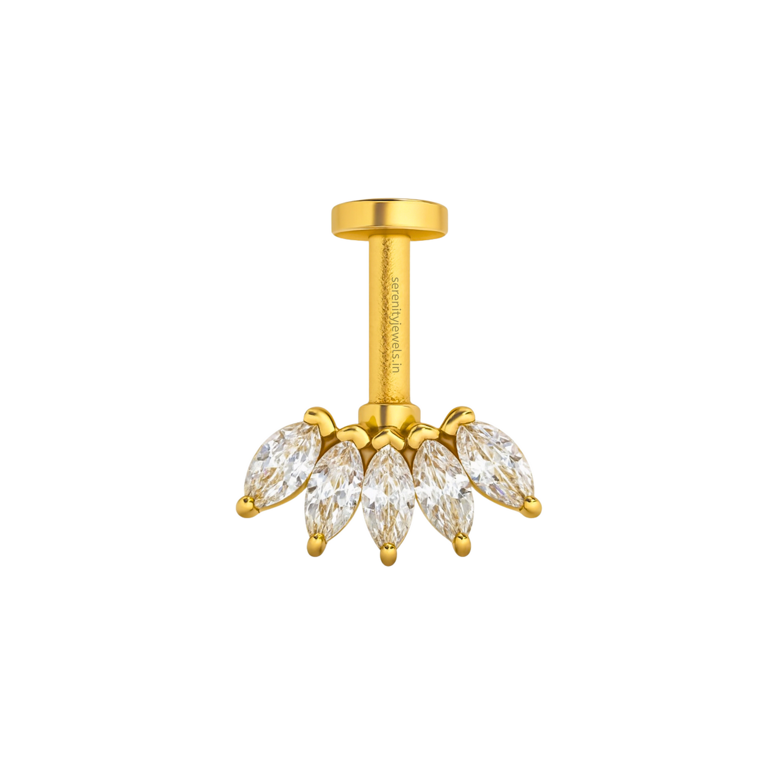 Verticle Helix/Bugadi Piercing – Serenity Jewels