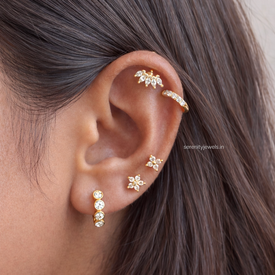 Verticle Helix/Bugadi Piercing – Serenity Jewels